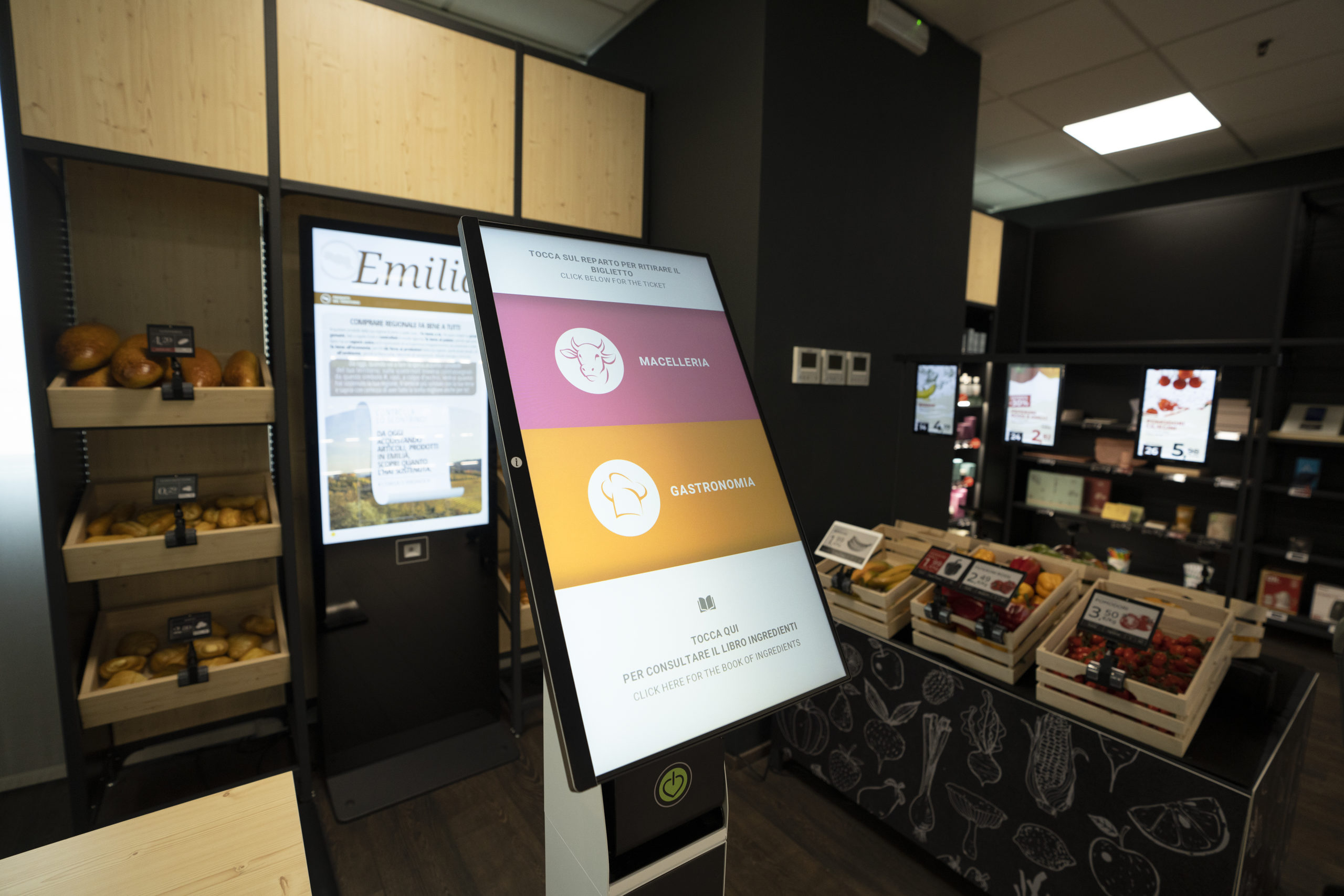 libro ingredienti | Nicolis Project | in-store digital communication