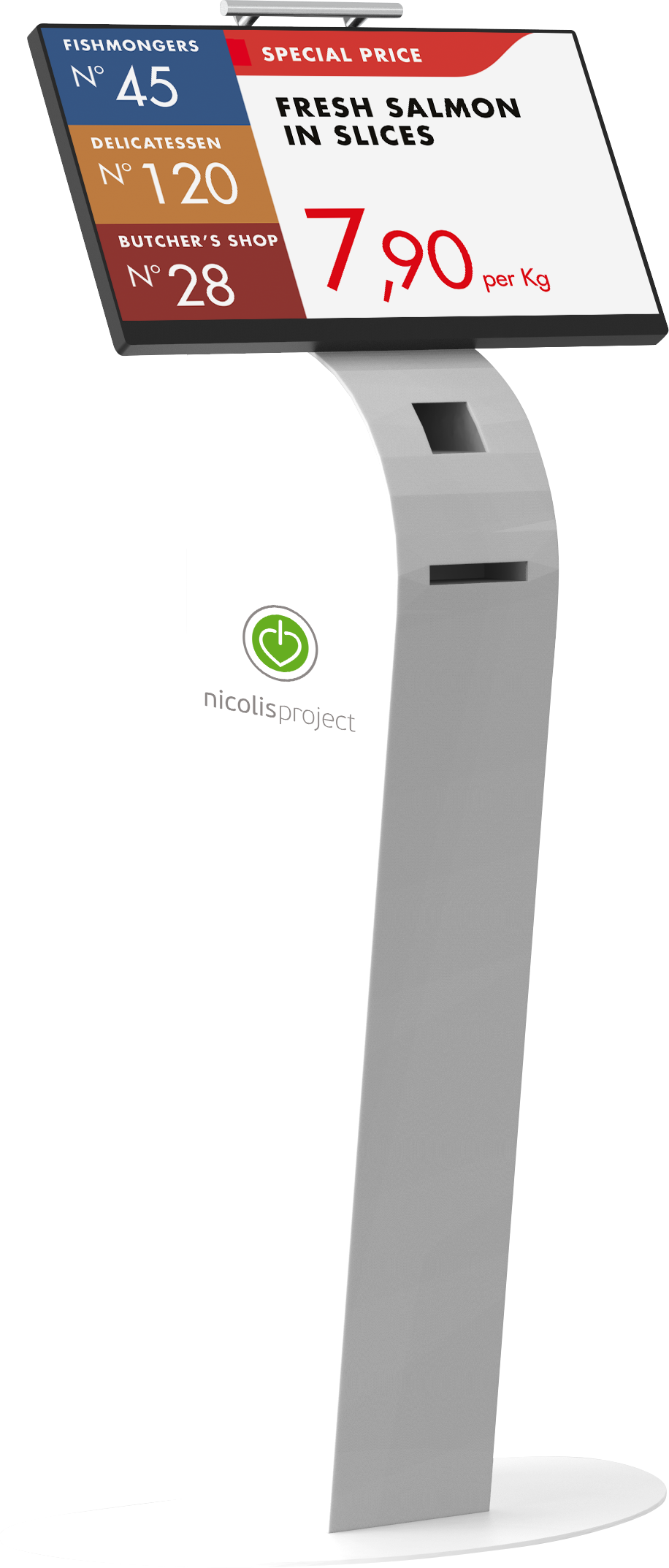 Electronic shelf labels by Hanshow | Nicolis Project