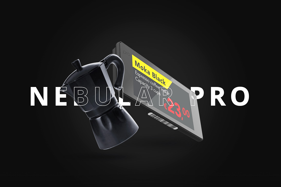 Nebular - Digital price tags by Hanshow | Nicolis Project